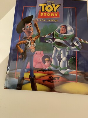 TOY STORY Walt Disney Press 1995 POP UP BOOK Vintage CHILDRENS HC ...