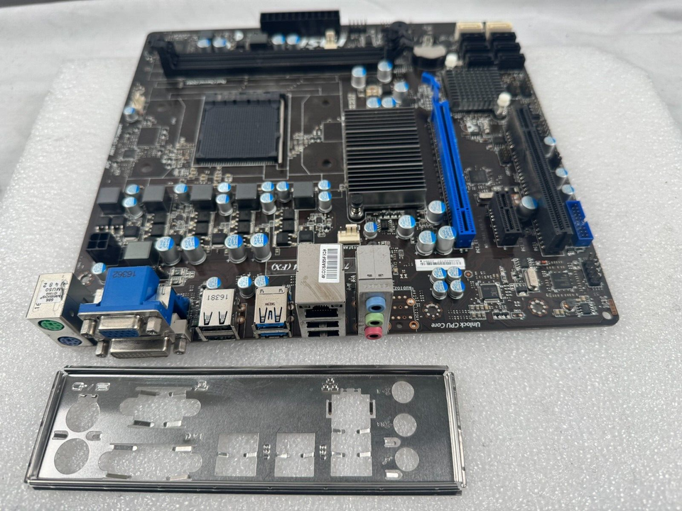 MSI 760GMA-P34 (FX) Socket AM3+ DDR3 SDRAM Desktop Motherboard; Tested ...