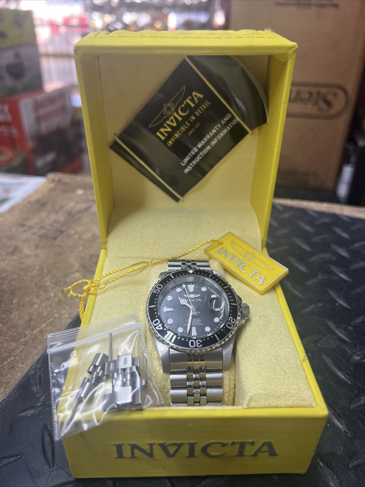 Invicta Pro Diver Black Men's Watch - 30091 for sale online | eBay