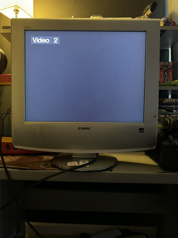 RARE Sony Wega LCD TV KLV-S20G10 Gamer TV Tested Works | eBay