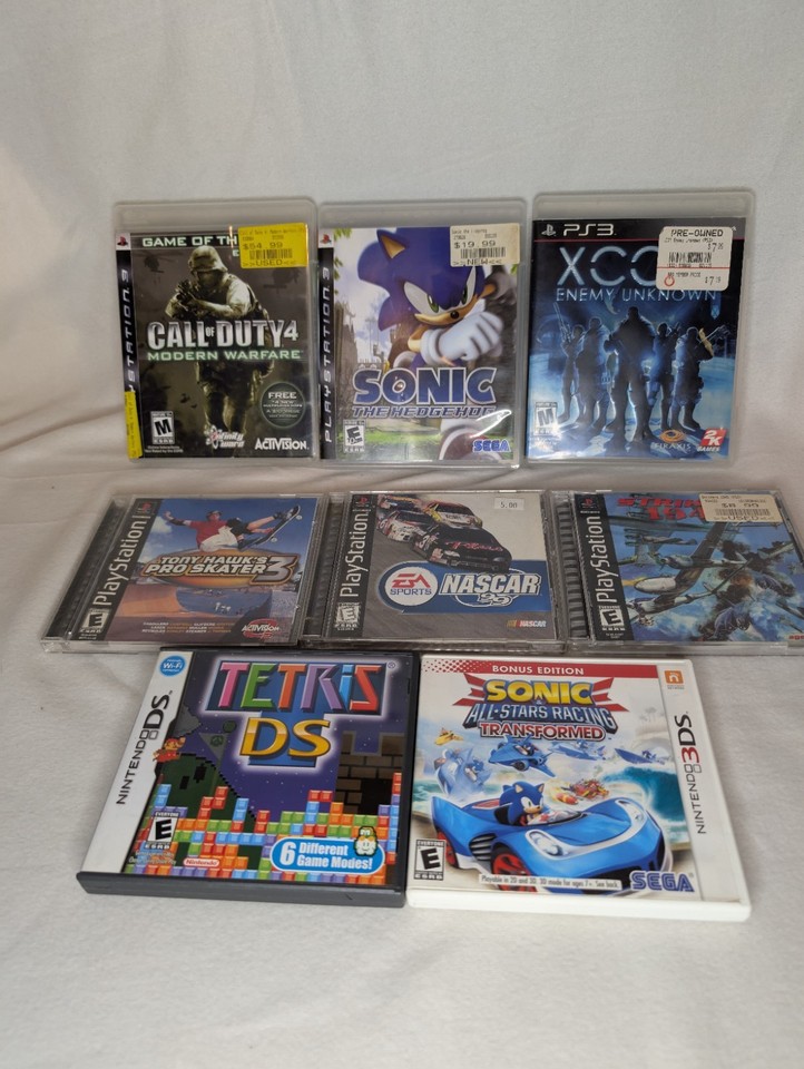 *Game Case Bundle* Lot of 19 Video Games Cases & Some Manuals - NO ...