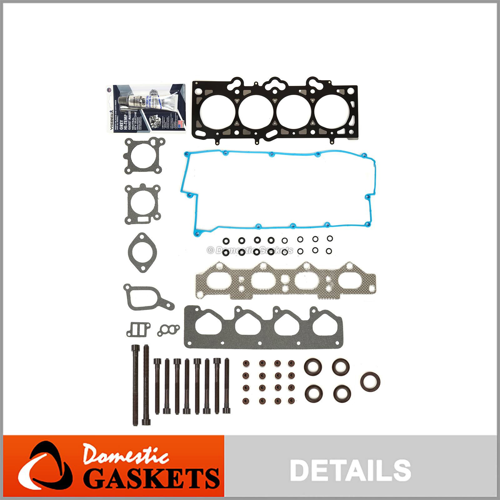 Fits 03-07 Hyundai Elantra Tiburon Kia Spectra 2.0L Head Gasket Set ...