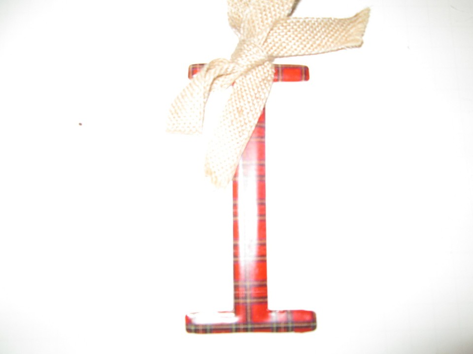 Small Tin Initial by Mud Pie, Letter "I", 5 1/2", New | eBay