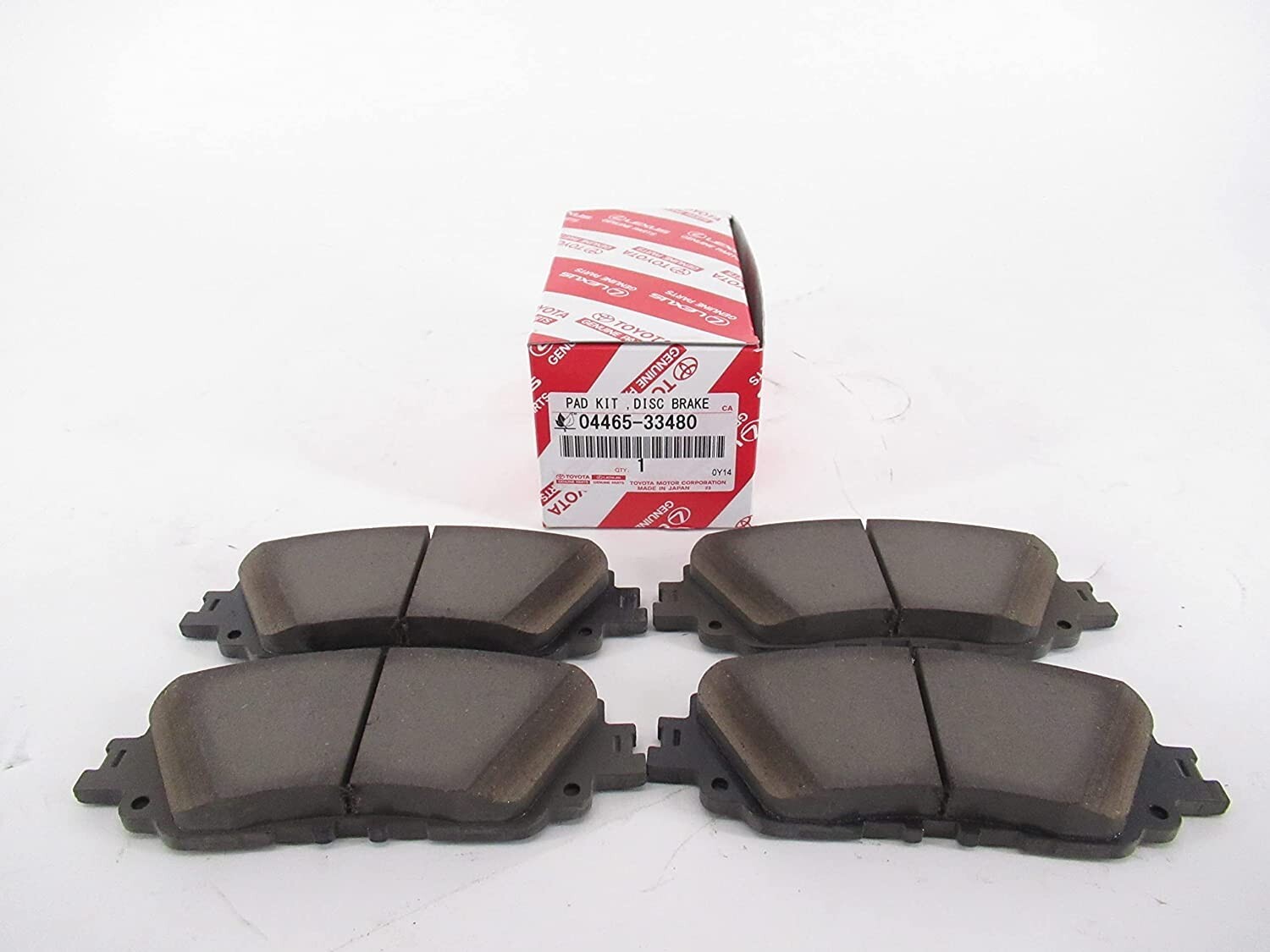 Genuine Toyota Lexus Front Brake Pad Set 04465-33480 OEM | eBay