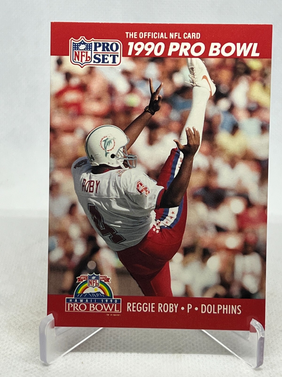 1990 Pro Set - Pro Bowl #368 Reggie Roby for sale online | eBay