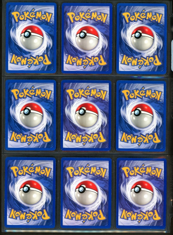 2000 Pokemon TEAM ROCKET Set NEAR COMPLETE Unlimited Edition NON HOLO ...