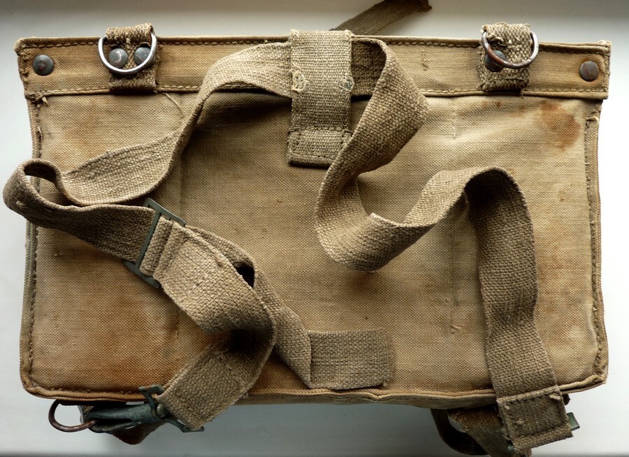 Original WW2 Italian small backpack/tactical bag M39 (Borsa tattica ...