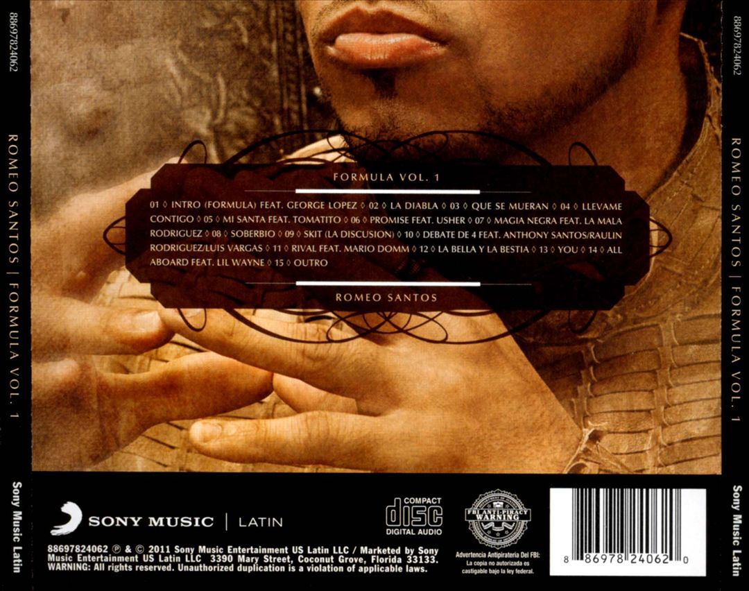 Romeo Santos Ft Mario Romeo Santos. Formula Vol.1 – Centro Musical