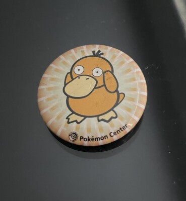 ULTRA RARE | PSYDUCK Pokemon Center 2001 2002 2003 Pokedoll Plush Pin ...