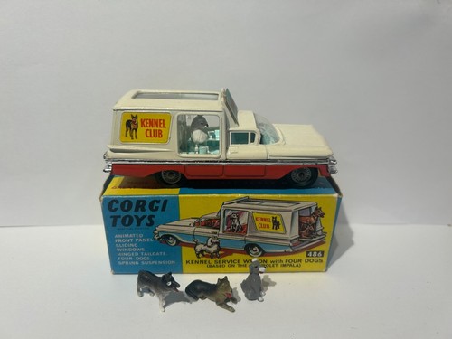 Corgi toys 486 Kennel Wagon amd dogs, Boxed, original, Vintage, rare ...