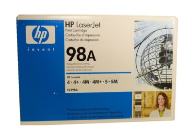 Tóner Original HP 98A 92298A Laserjet 4 / 4+ / 4M / 4PLUS / 5 / 5N / 5M ...