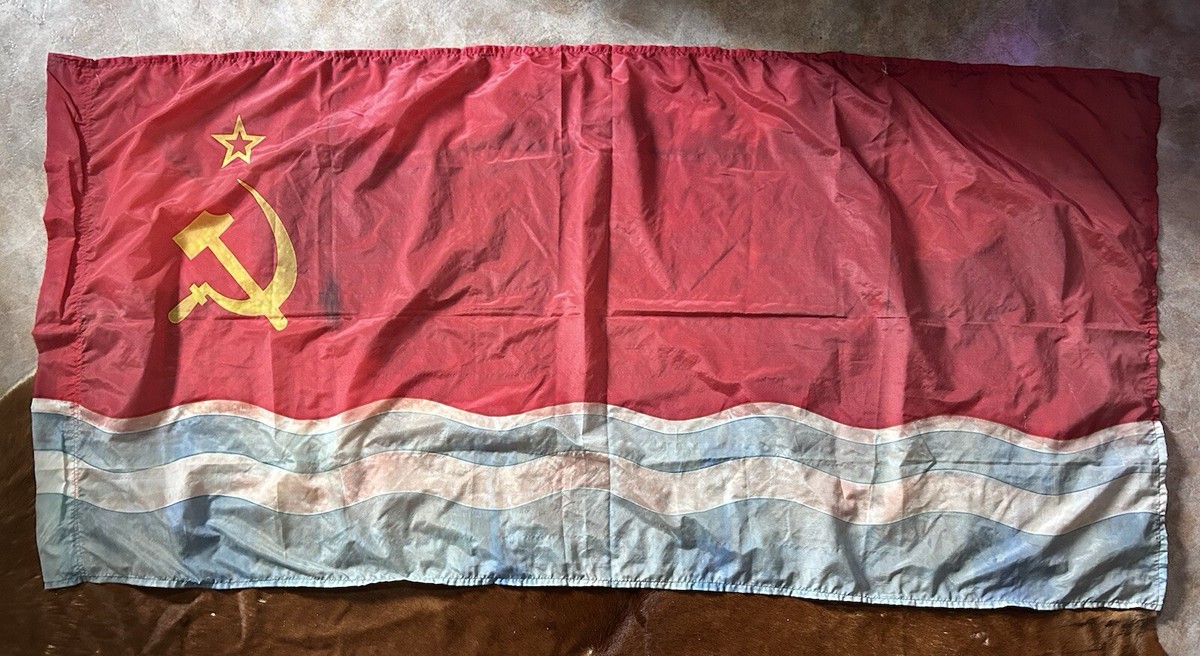 Soviet Union Flag Ww2 EmbTao Vintage USSR Flag Patch Iron/Sew On