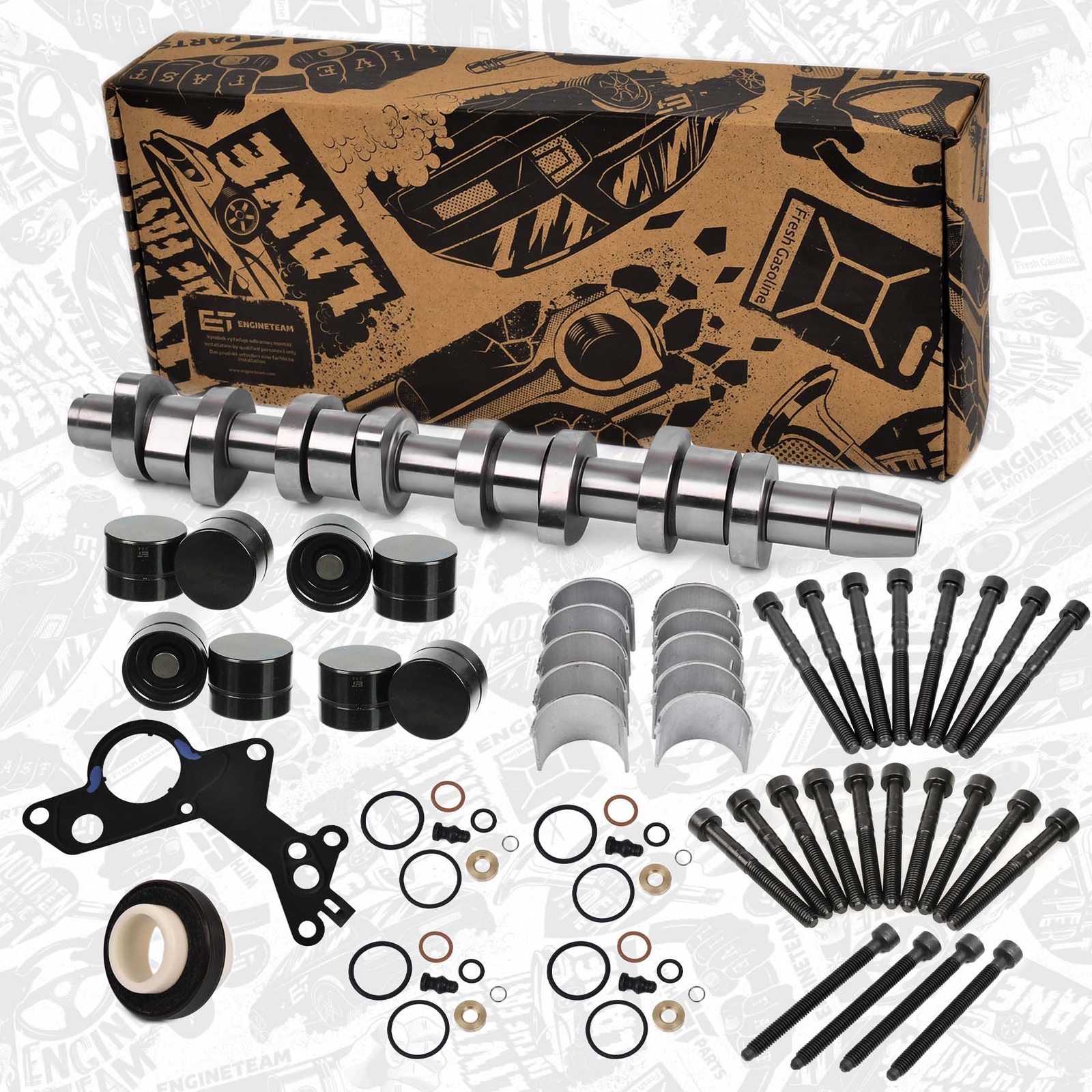 Cam Shaft Kit 1,9 Tdi Pd Complete VW Audi Skoda Seat Steel 038109101R ...