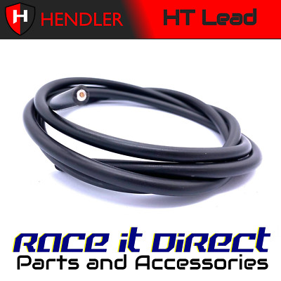 7mm Spark Plug HT Ignition Lead Cable Wire Aluminium Core PVC Black ...