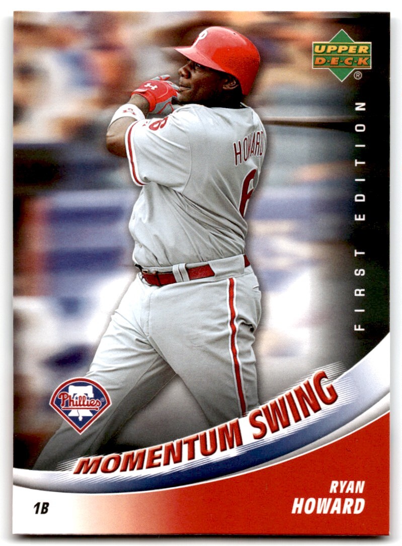 2007 Upper Deck First Edition Ryan Howard Baseball Cards #MS-RH | eBay