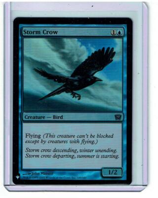 Storm Crow - Foil - Mystery Boosters - Magic the Gathering | eBay