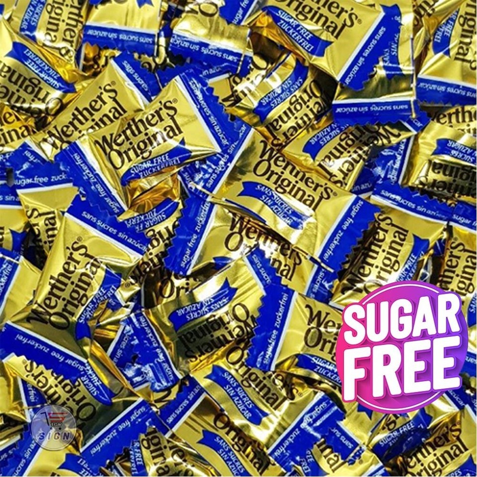 Werthers SUGAR FREE Mix Sweets PICK n MIX ASSORTED WRAPPED SWEETS Gift ...