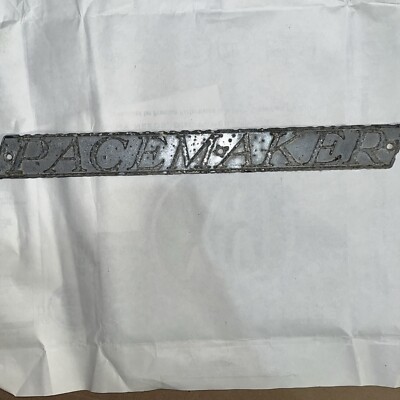 Vintage PACEMAKER SEA SKIFF Emblem Badge for Boat Yacht Cruiser 16" | eBay