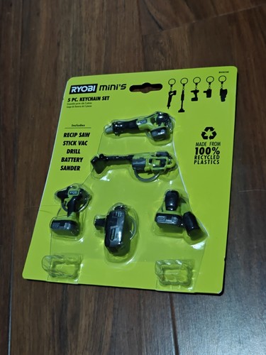 Ryobi Mini Keychains! Set Of 5, BRAND NEW | eBay