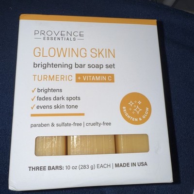 Provence Essentials turmeric + vitamin c Bar Soap 10oz | eBay
