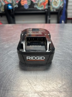 USED RIDGID TOOLS R87002 18V 2Ah LI-ION BATTERY (QUC025094) | eBay