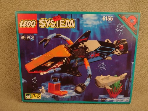 Lego 6155 Deep Sea Predator Empty Box and Instructions | eBay