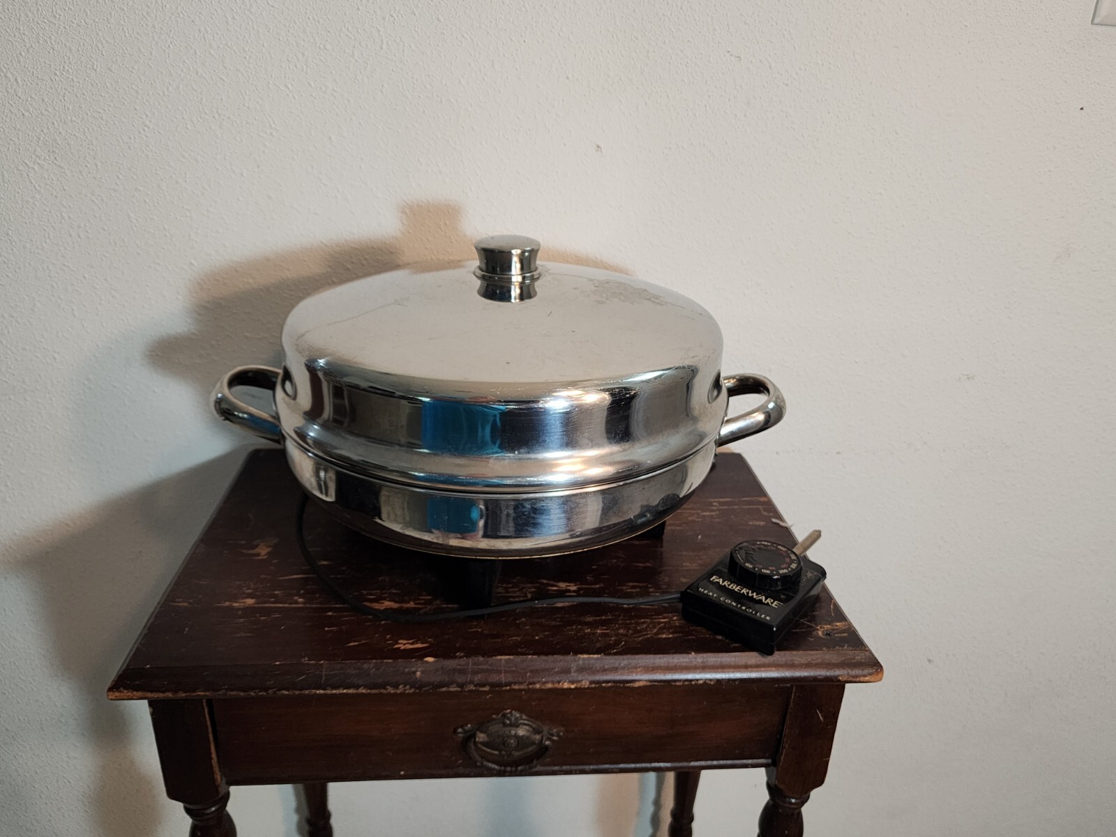 Farberware 12" Electric Skillet with Dome Lid Model 344A Stainless ...