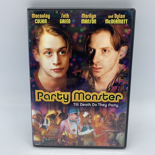 Party Monster (DVD 2003) Macaulay Culkin Seth Green Marilyn Manson ...