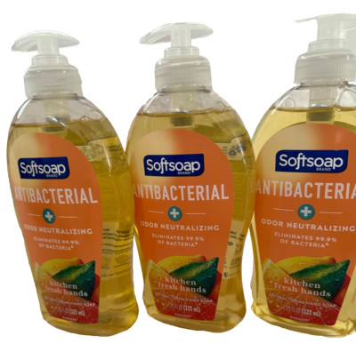 ODOR NEUTRALIZING Liquid Hand Soap by Softsoap Antibacterial 11.25 fl ...