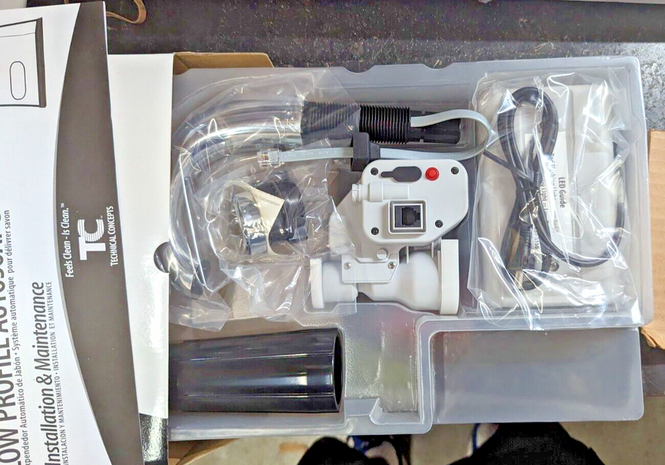 NEW Automatic Soap Dispenser TC Radius 402241 One Shot Low Profile ...
