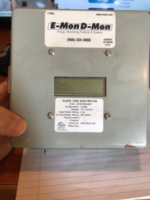 E-Mon D-Mon metering device 2120100J kit | eBay