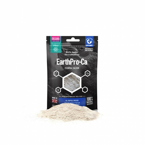Arcadia EarthPro Ca Calcium Powder Bearded Dragon Tortoise Lizard ...