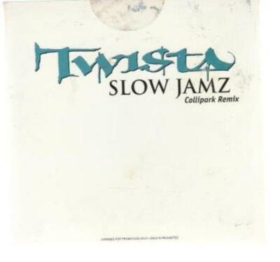 Twista: Slow Jamz Collipark Remix PROMO w/ Artwork MUSIC AUDIO CD 1trk ...
