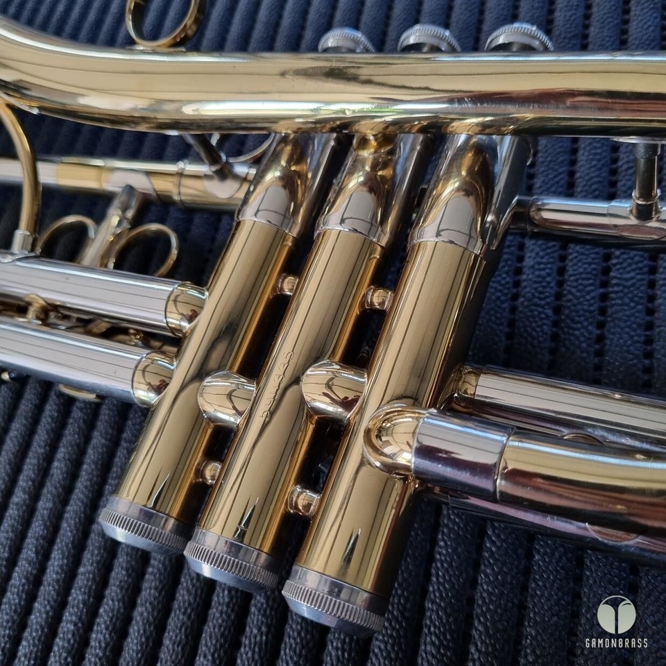 AUTOGRAPHED Holton ST303 FIREBIRD trumpet, case, mouthpiece ...
