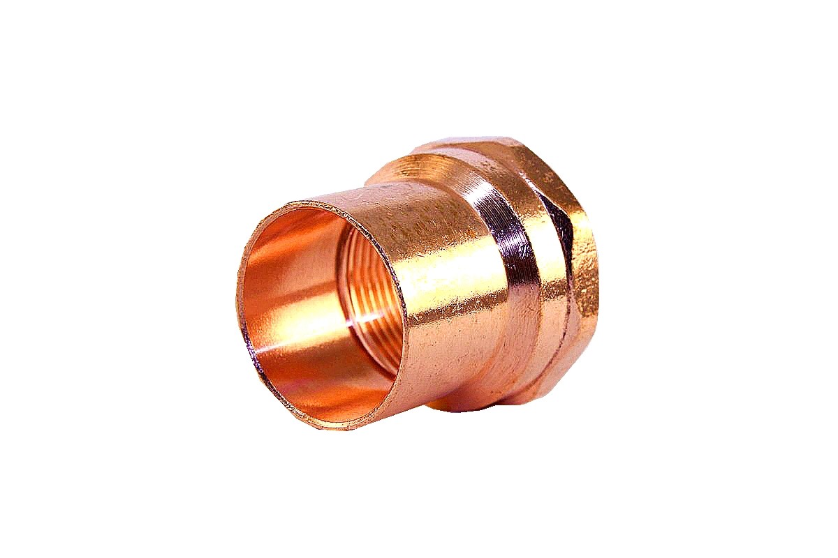 Libra Supply 1-1/2 inch, 1-1/2'', 1-1/2-inch Copper Female Adapter ...