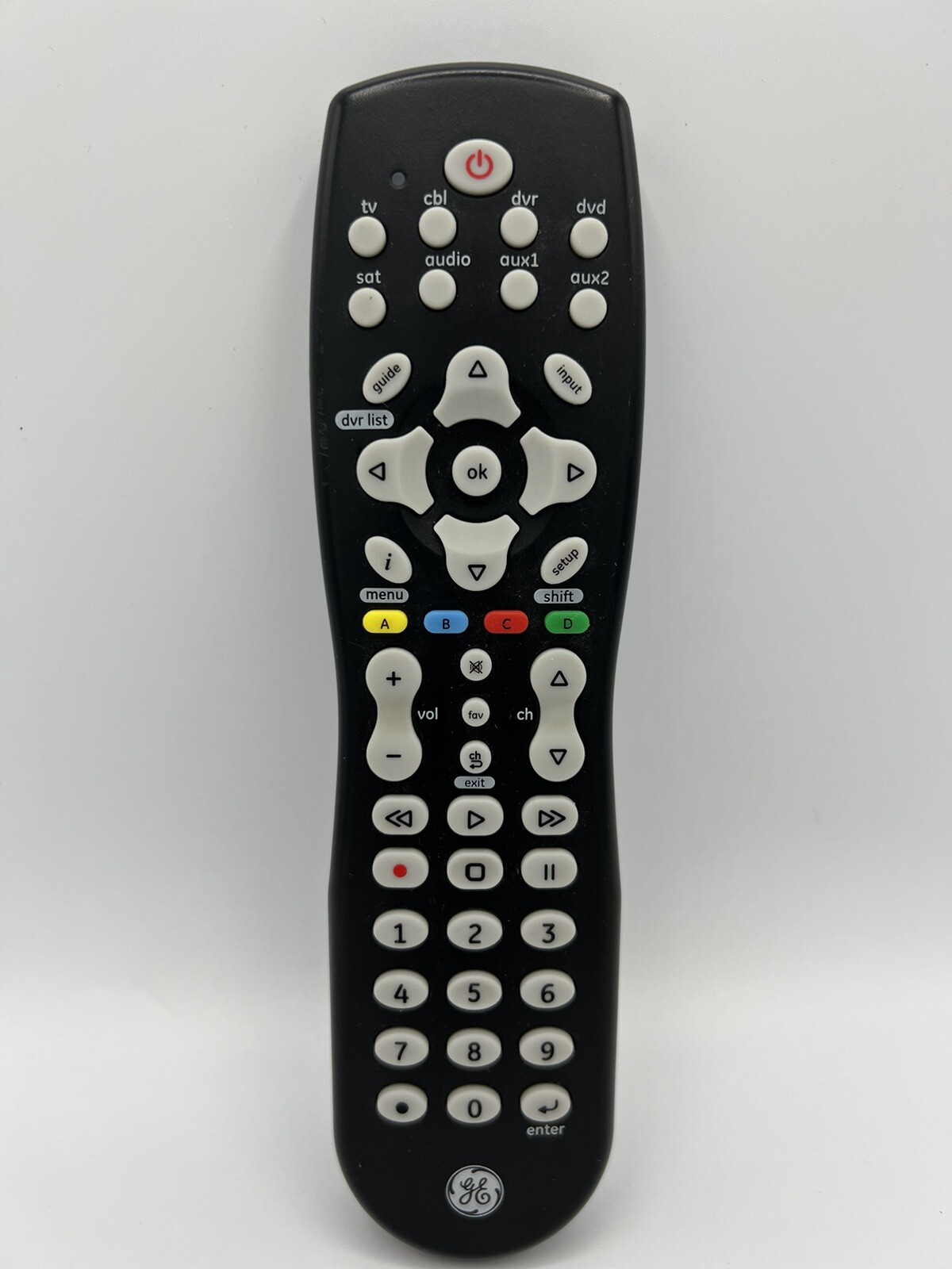 GE General Electric Remote Control 1246a-p12029-01 Tested Works for ...