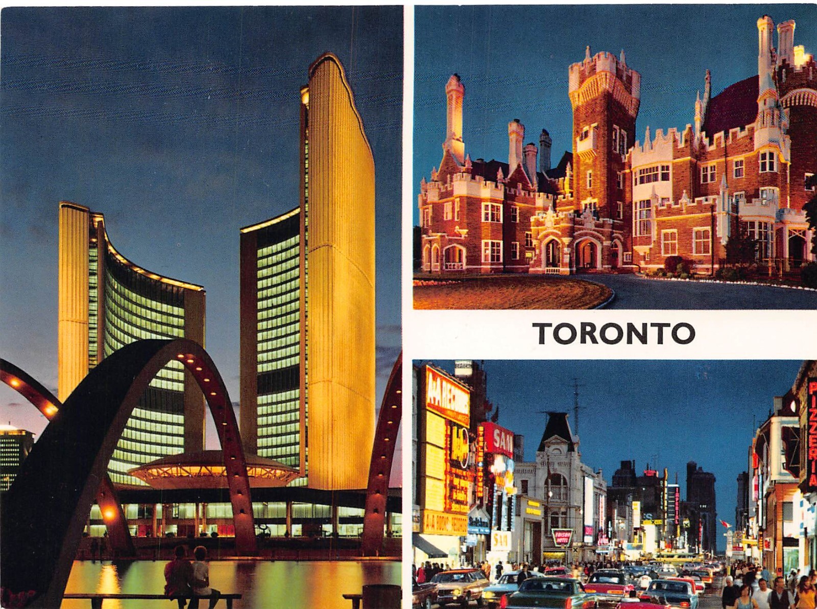 BANNER POSTCARDS Toronto Ontario Canada | eBay