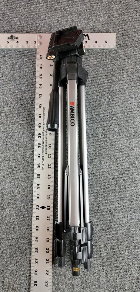 Ambico V-0554 Camera Tripod With Head 48 Inch Tripod with Quick Release ...