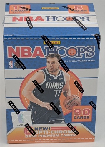 Factory Sealed Blaster Box 2024-2025 Panini NBA Hoops Basketball Cards ...