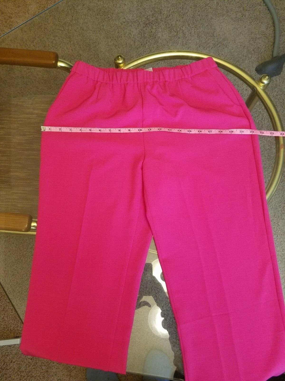 Woman's Tan Jay 2 Piece Pant Suit Size 10 - Pink - 'Used' With ...