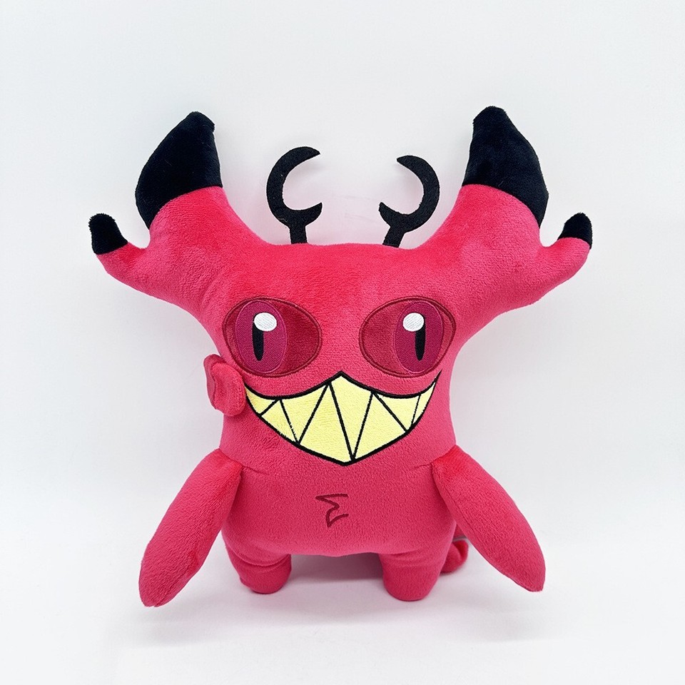 Cursed Cat Alastor Plush Doll Hazbin Hotel Anime Figure Collection Doll ...