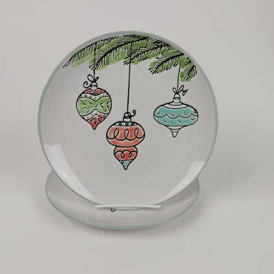 Set of 2 Spectrum Designz Camello Retro Christmas Ornaments Salad ...