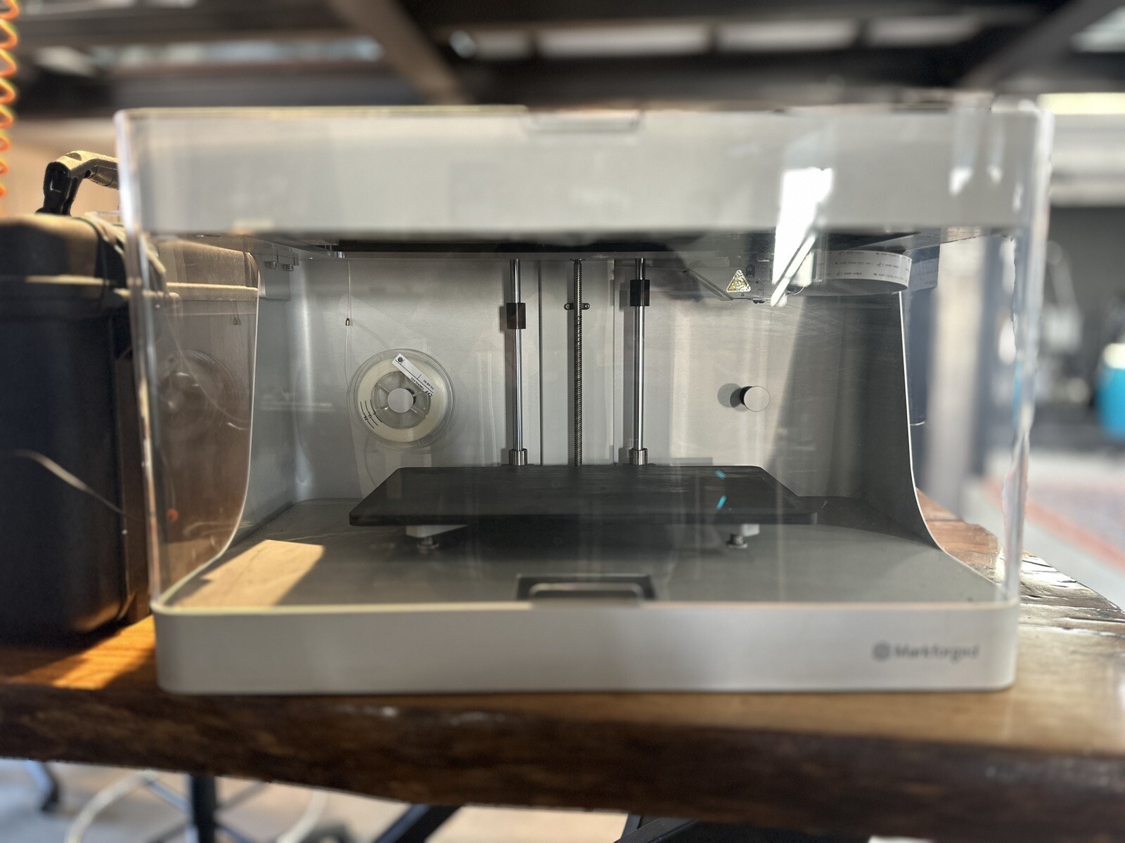 Markforged Mark Two Gen 2 Continuous Fiber 3D Printer 10x Extra Filaments Low H | eBay