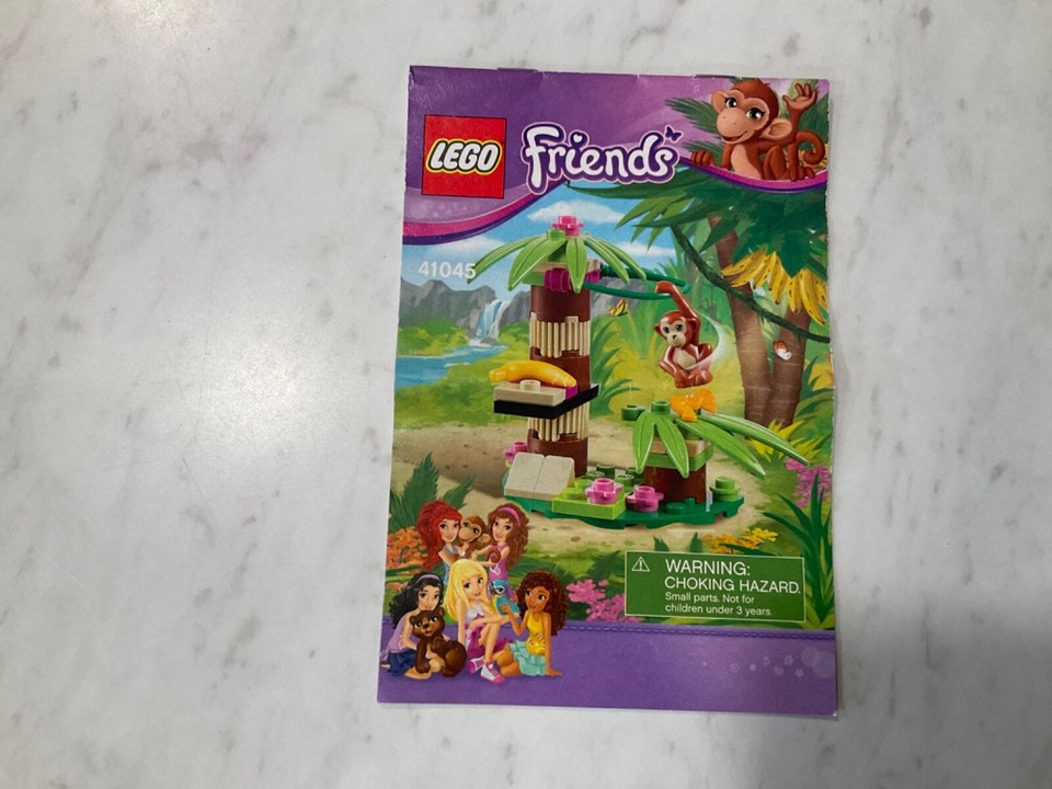 Lego Friends 41045 Orangutan's Banana Tree Instructions only | eBay