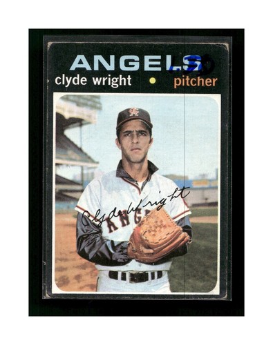1971 Topps Baseball Card #240 Clyde Wright | eBay