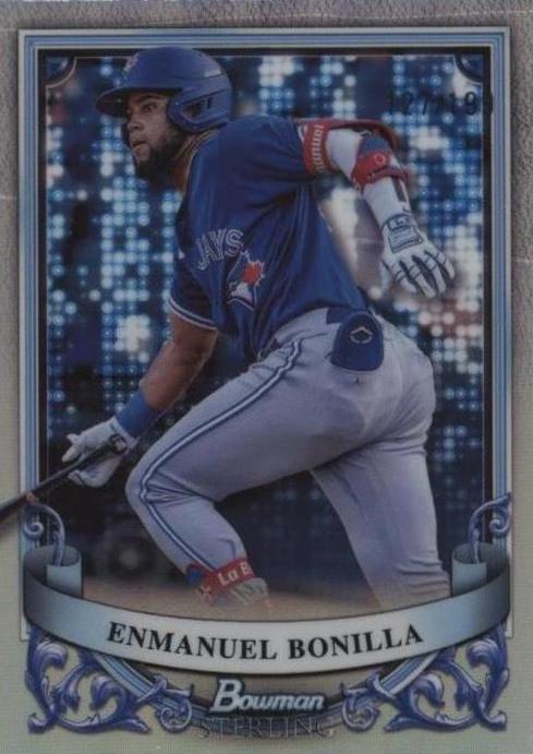 2024 Bowman Sterling - Prospect Enmanuel Bonilla #BSP-40 Refractor /199 ...