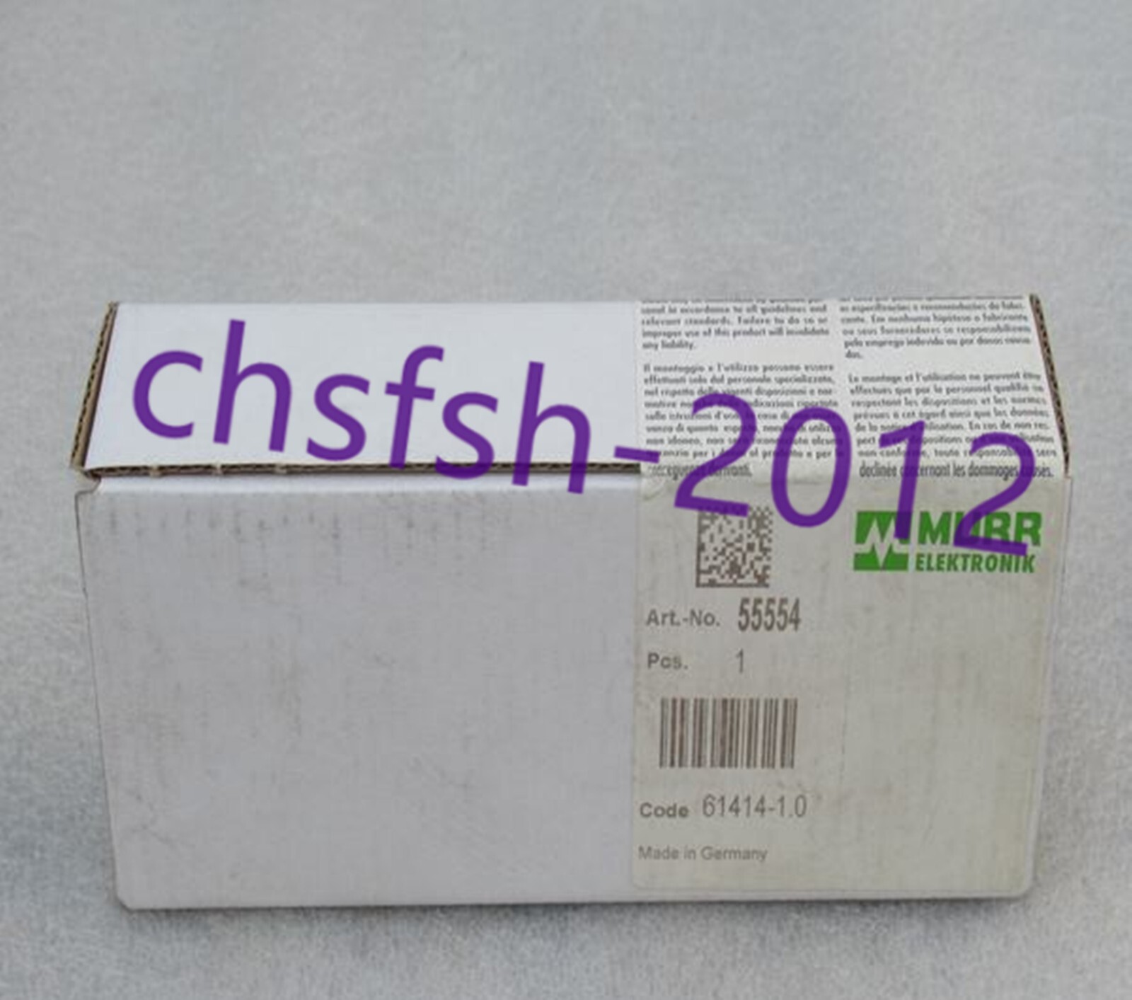 1 pcs New IN BOX MURR cable 55554 | eBay