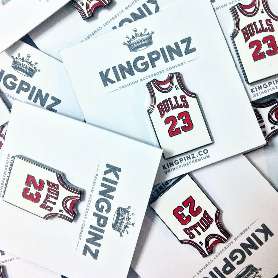 Jordan Bulls Jersey Lapel Pin • Michael Jordan Pin | eBay