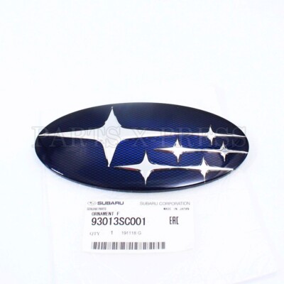 GENUINE OEM SUBARU 09 - 13 FORESTER OUTBACK FRONT GRILLE EMBLEM BADGE ...