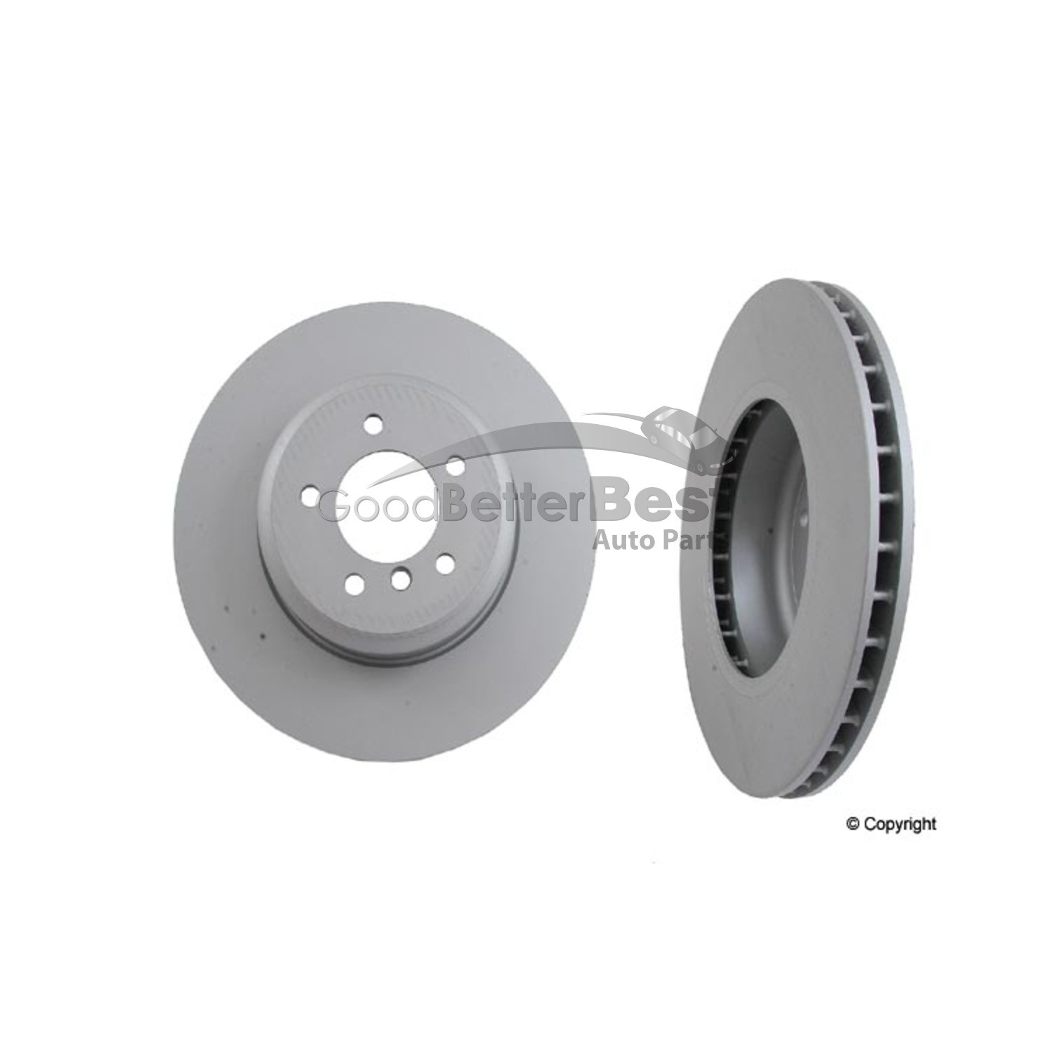 One New Zimmermann Disc Brake Rotor Front 150343420 34116763824 for BMW ...